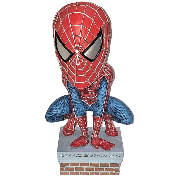 Crouched Spidey Head Knocker | Collectibles Store