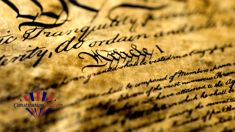 Article 1 of the Constitution - Constitution of the United States