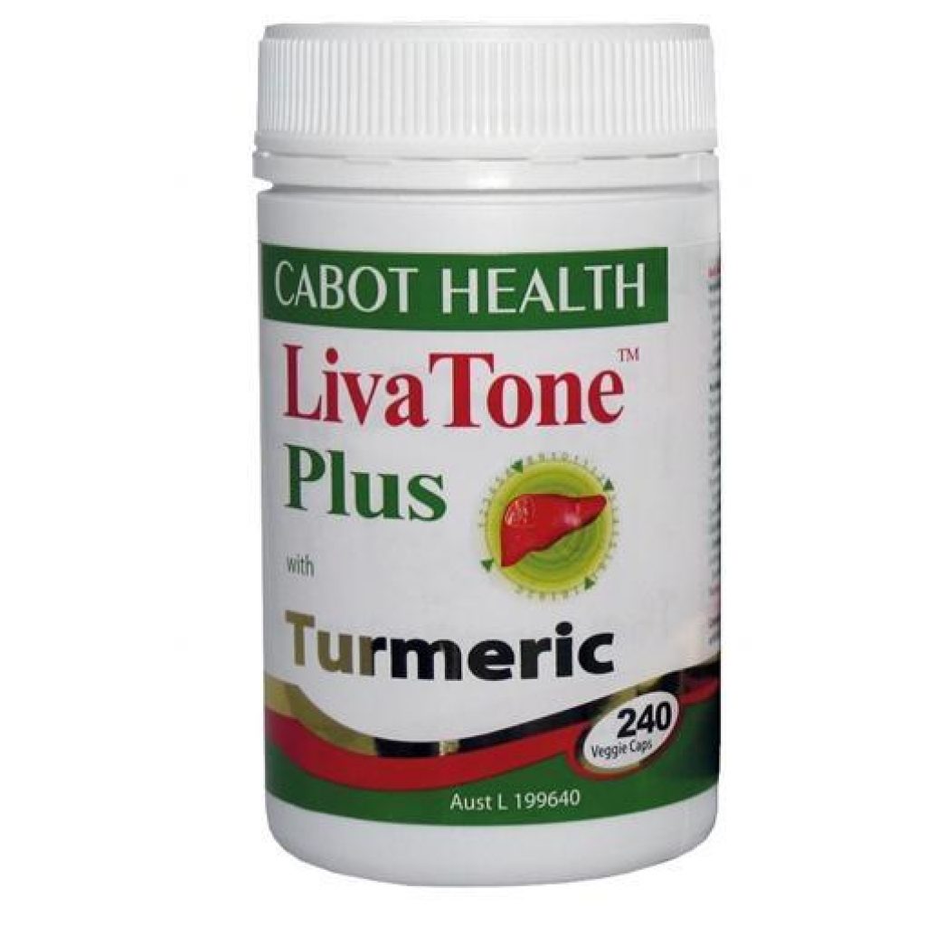 Cabot Health Livatone Plus With Turmeric 240caps | Bentleigh Health Foods