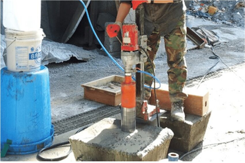 Concrete Cores Strength Testing: Sampling and Procedures