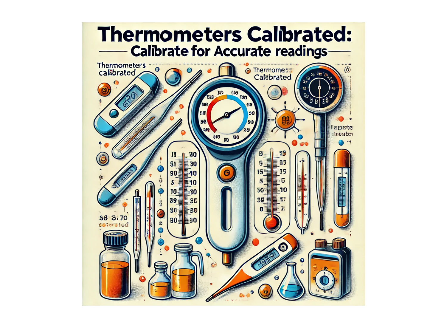Thermometers Calibrated Calibrate For Accurate Readings