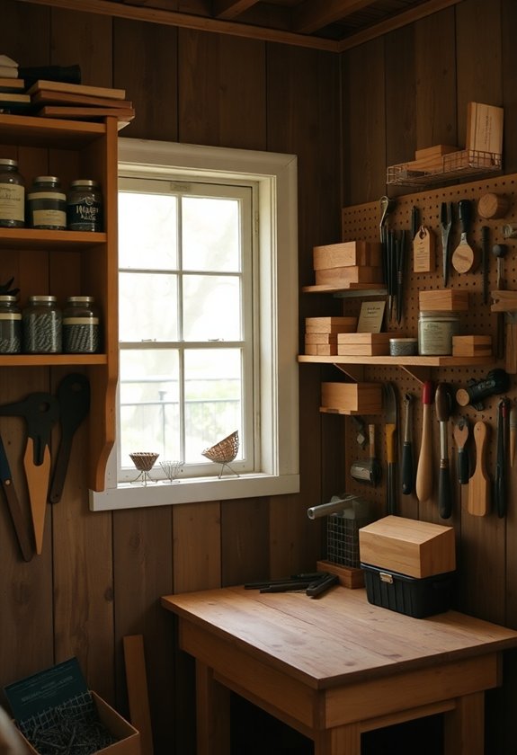 Budget-Friendly Small Woodworking Storage Ideas | DIY Woodproject