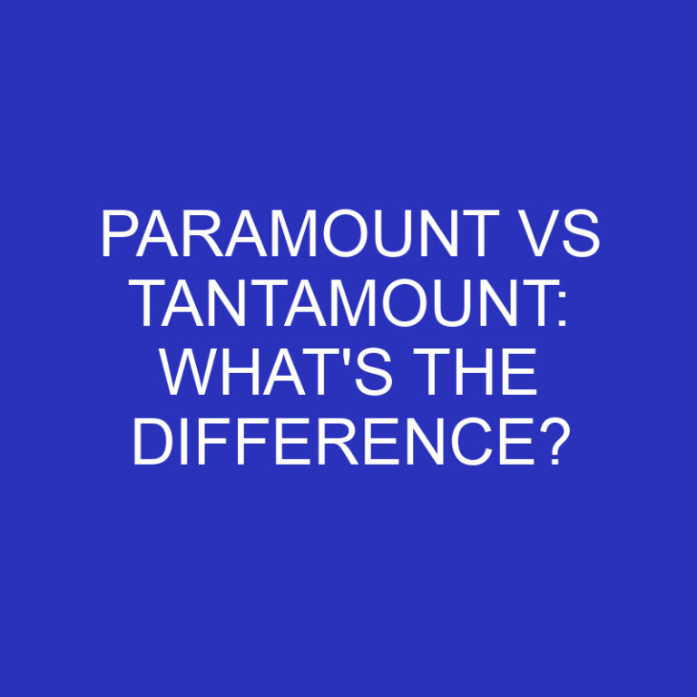 Paramount Vs Tantamount: What's The Difference? » Differencess
