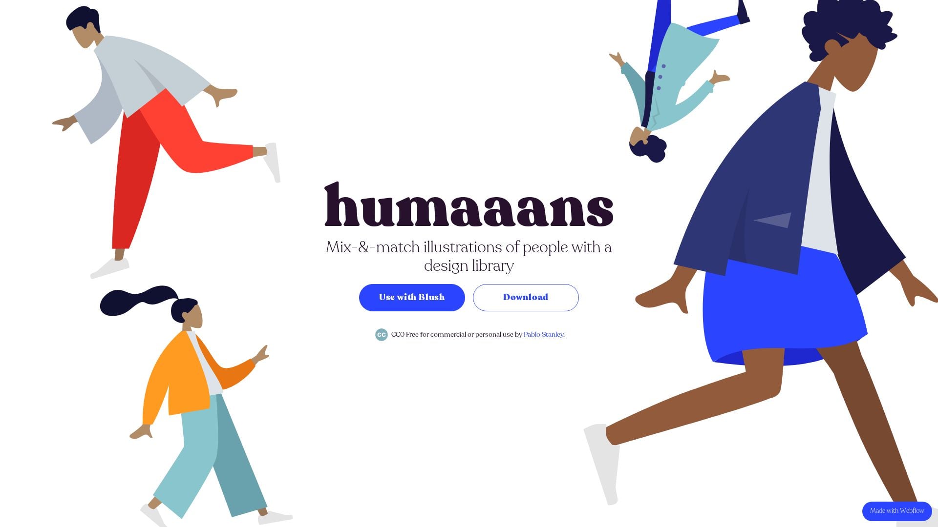 Humaaans | Mix-and-Match Illustrations for InVision and Sketch | Futureen
