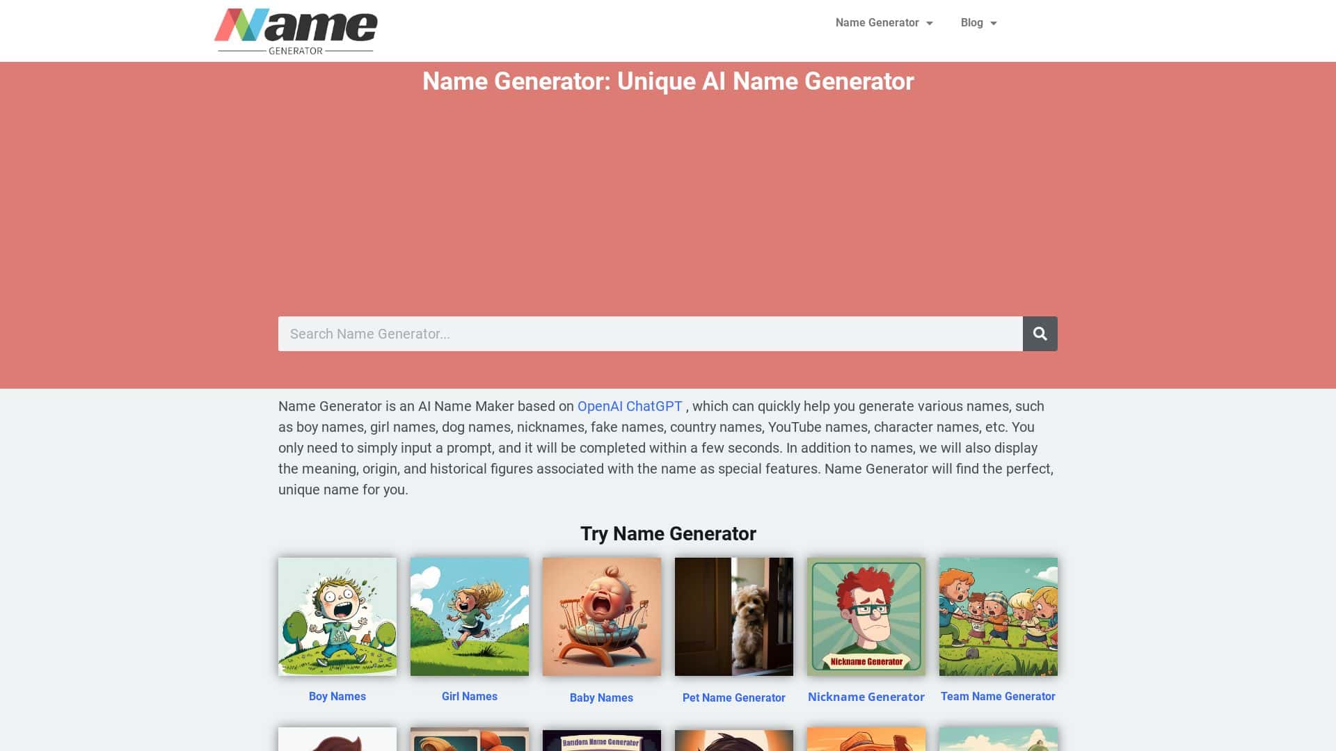 Name Generator | Unique AI-Powered Name Creator | Futureen