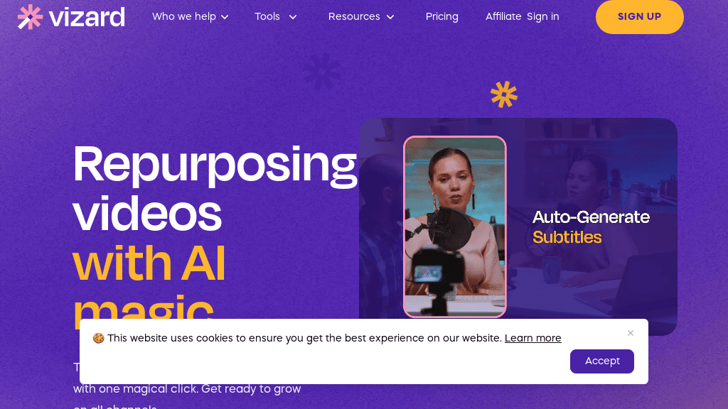 Vizard.ai | Create Social-Ready Videos Instantly | Futureen