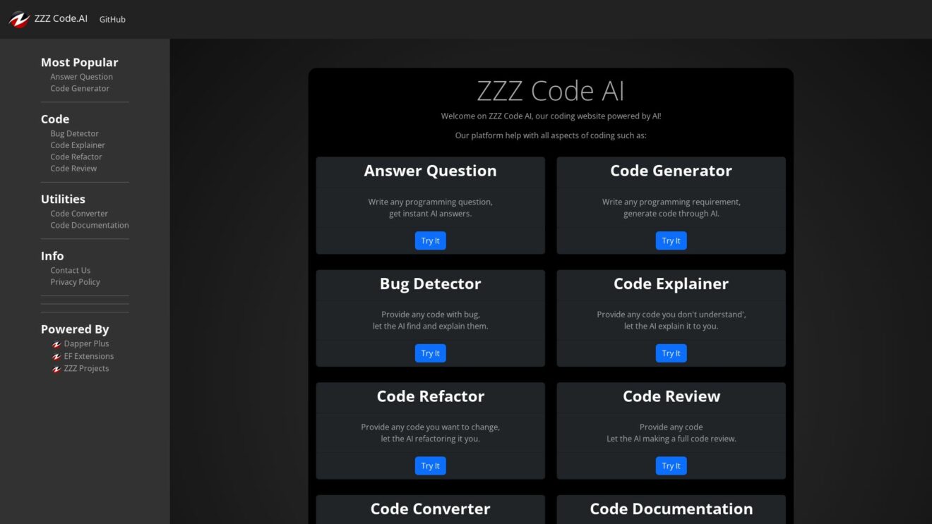 ZZZ Code AI | Answer Questions and Generate Code Effortlessly | Futureen