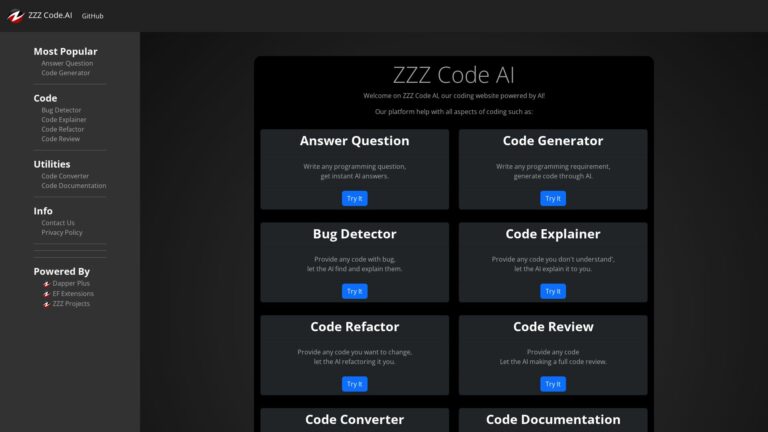 ZZZ Code AI | Answer Questions and Generate Code Effortlessly | Futureen