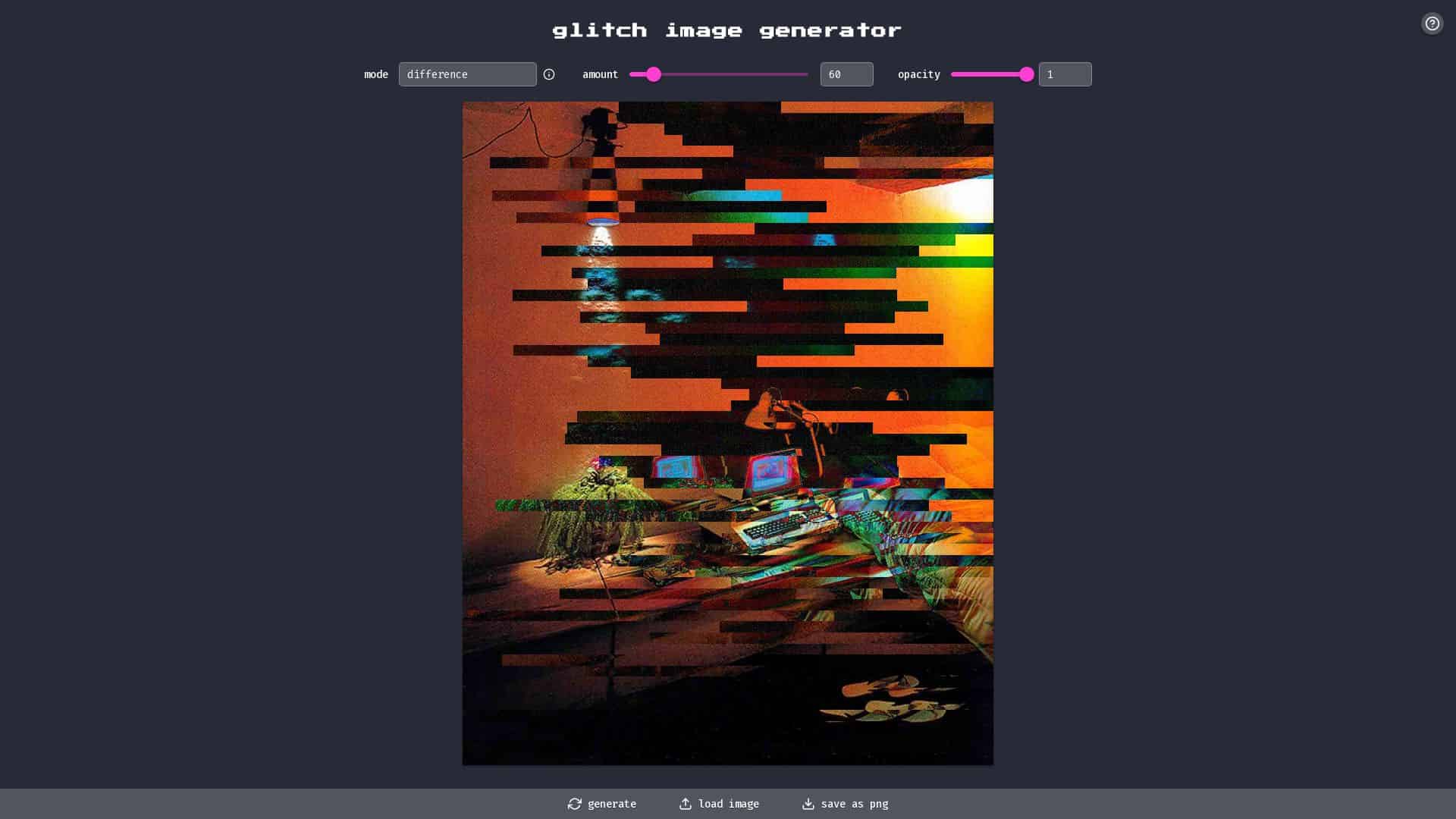 Glitch Image Generator | Create Distorted Visuals Online | Futureen