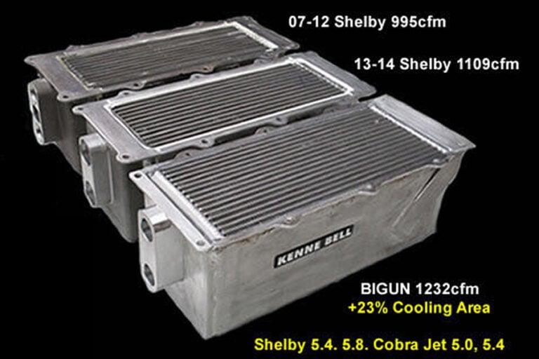 Intercooler - Shelby Cobra Jet Hi Density Core - Kenne Bell Superchargers