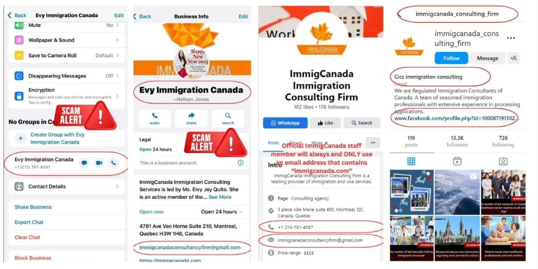 Fake ImmigCanada Websites: Fraud Alert | ImmigCanada