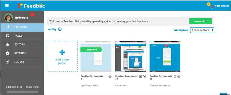 FeedBac. Gérer un projet de vidéo en mode collaboratif