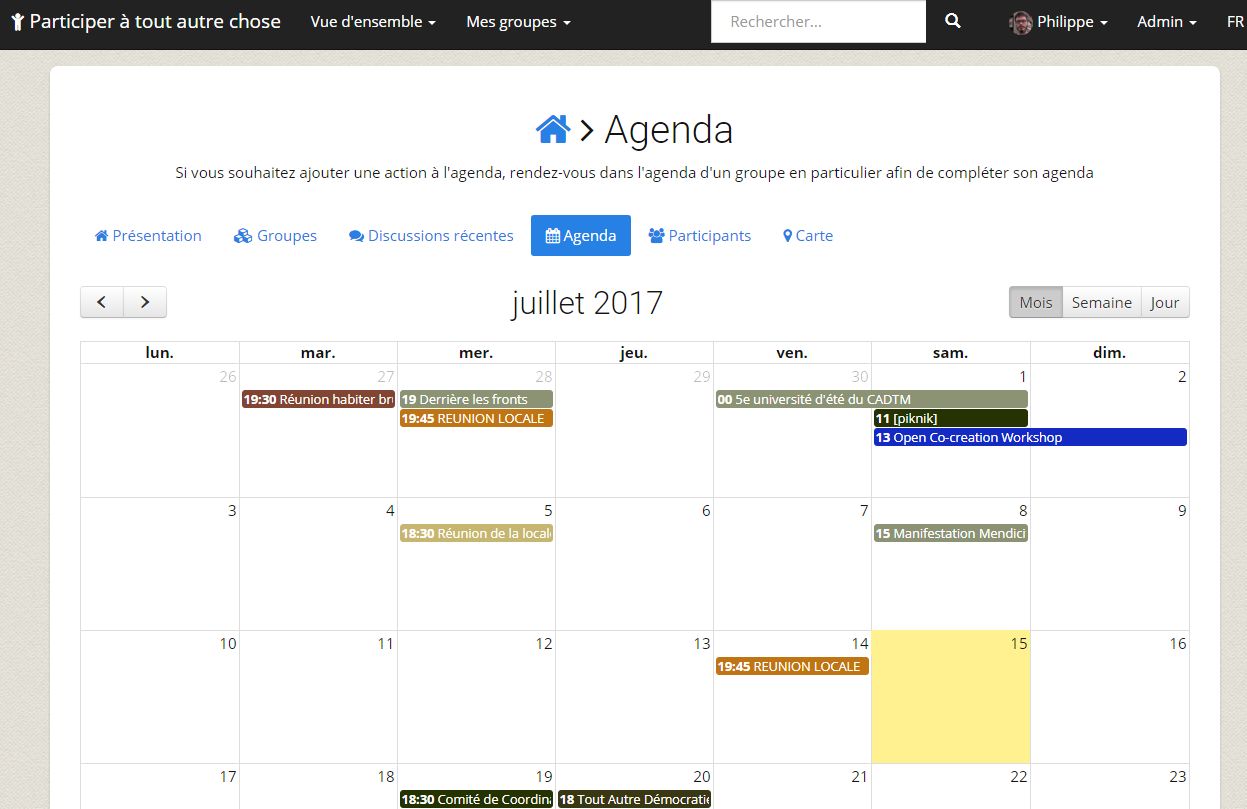 Agorakit. Outil collaboratif pour collectifs citoyens - Les Outils Collaboratifs
