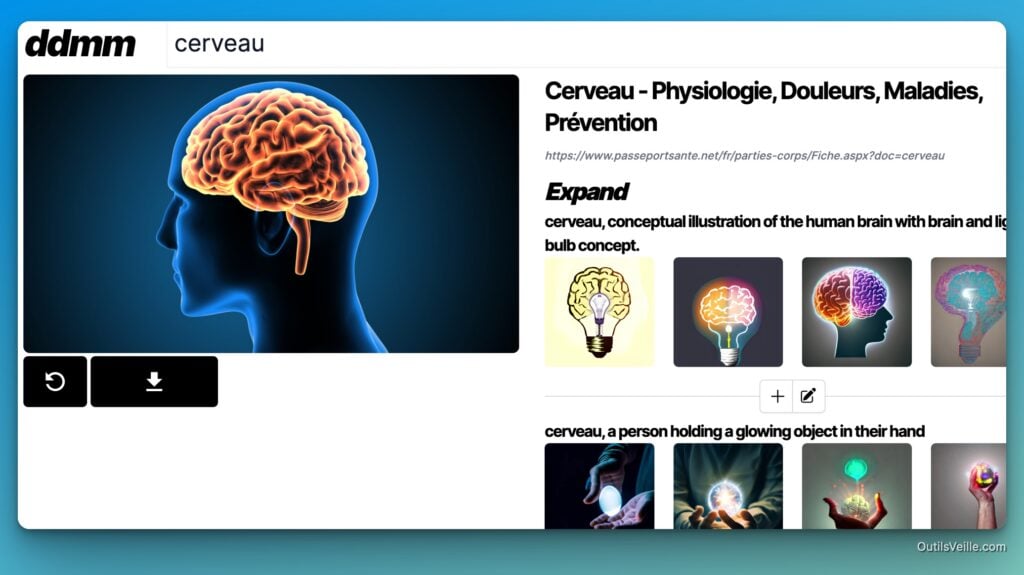 Ddmm. Trouver une image en ligne et si vous ne trouvez pas, créez la