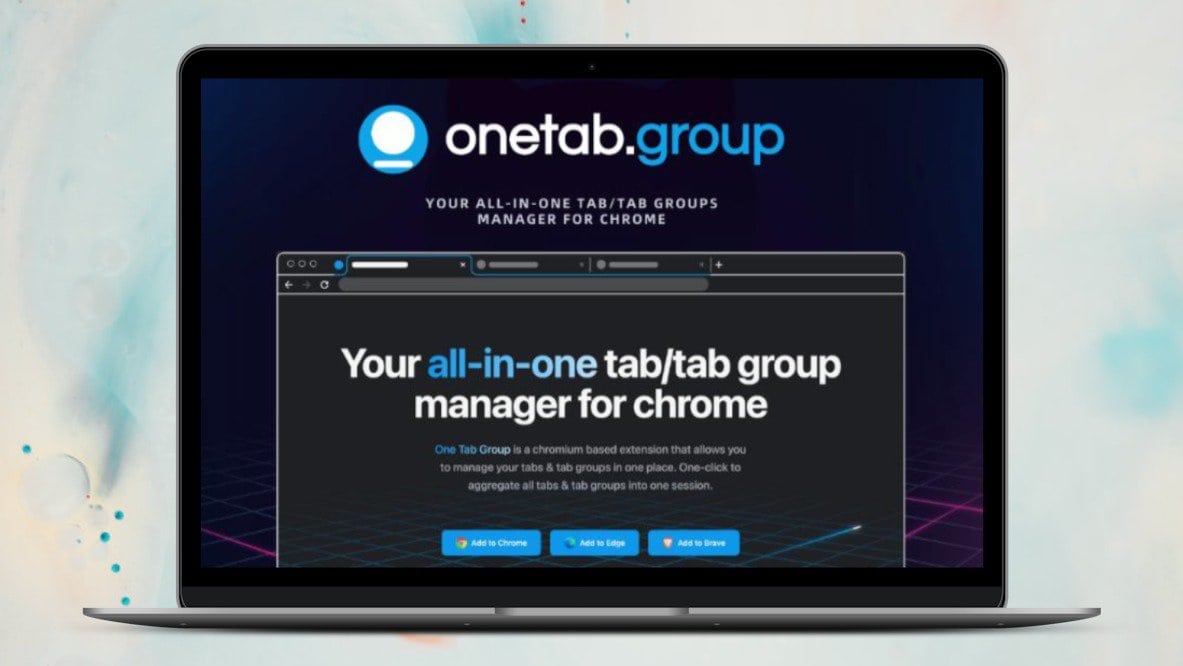 One Tab Group Lifetime Deal 📑 Effortlessly Manage Your Browser Tabs ...