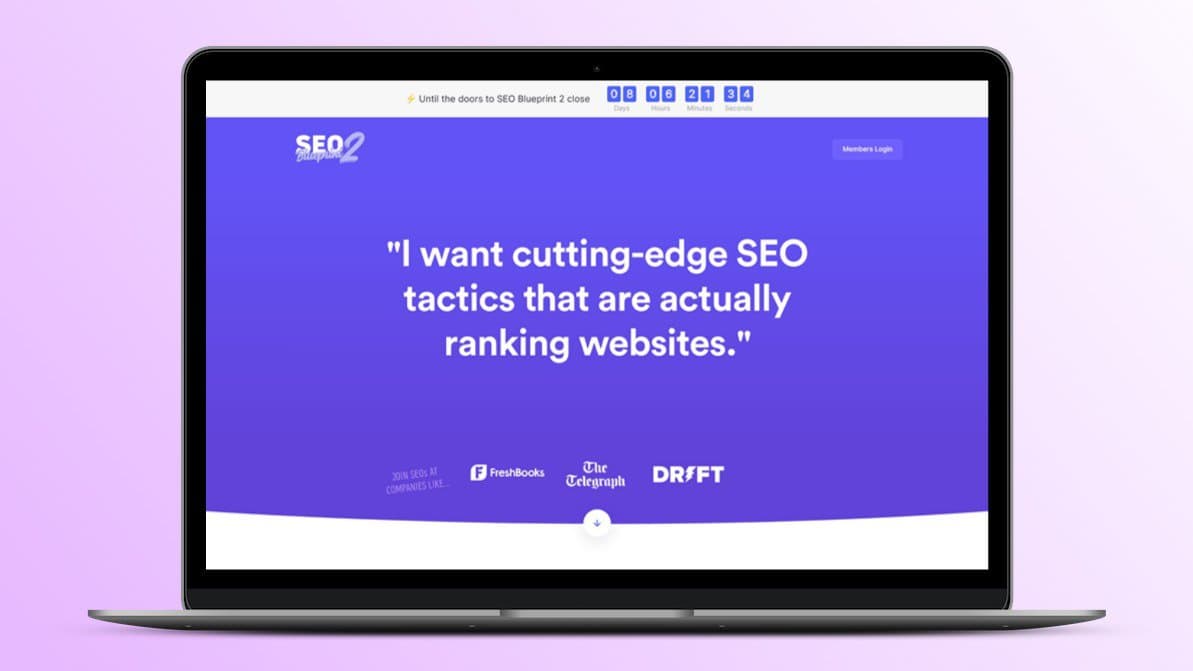 SEO Blueprint 2 Lifetime Access | Lifetimo.com