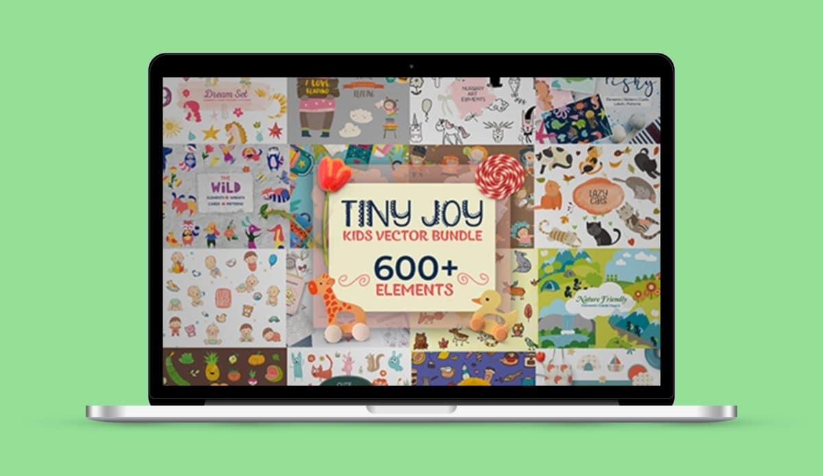 Tiny Joy Kids Vector Bundle Deal | Lifetimo