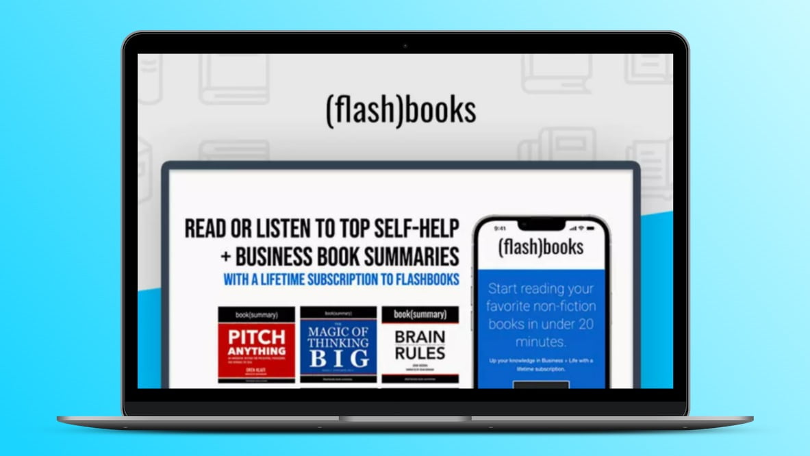 FlashBooks Lifetime Deal | Lifetimo.com