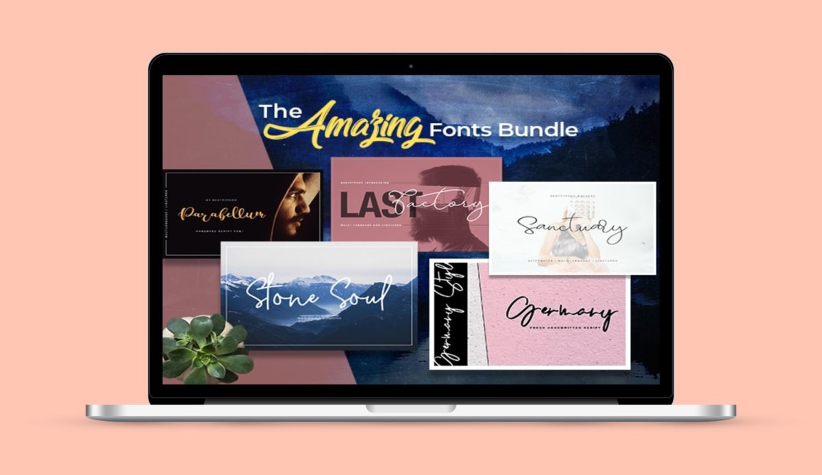 The Amazing Fonts Bundle Deal | Lifetimo