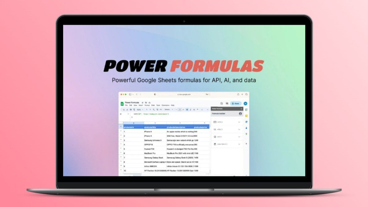 Power Formulas Lifetime Deal 🚀 Use ChatGPT/GPT 4 In Google Sheets | Lifetimo.com