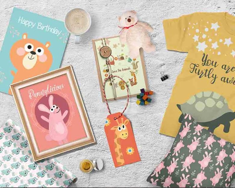 Tiny Joy Kids Vector Bundle Deal | Lifetimo