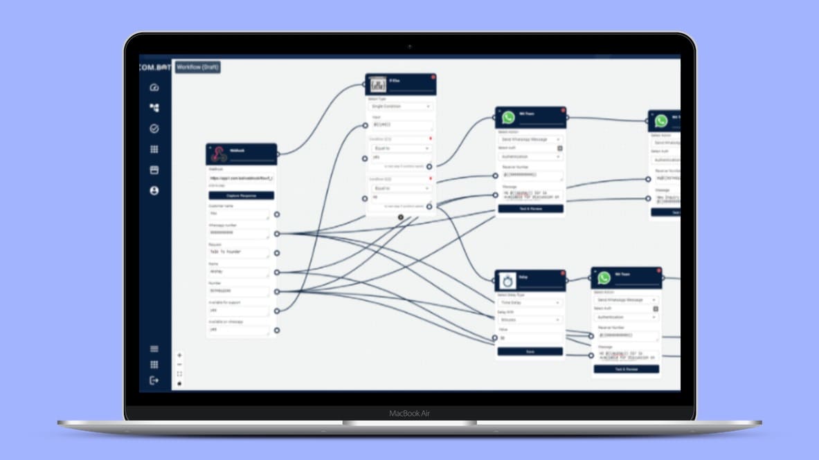 Com.Bot | Drag and Drop Automations Builder | Lifetimo.com