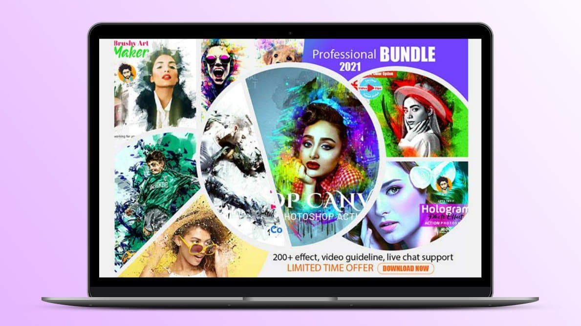 15+ Professional Photoshop Actions Bundle | Lifetime License | Lifetimo.com