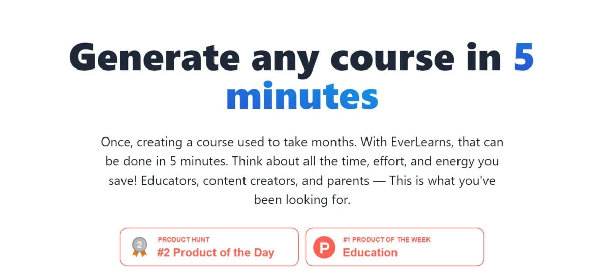 EverLearns Lifetime Deal 🎓 Create Engaging Courses in 5 Mins! | Lifetimo