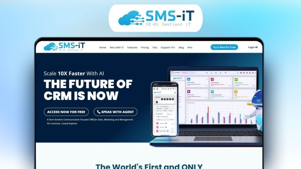 SMS-iT CRM Lifetime Deal ⚡ Scale 10X Faster With AI | Lifetimo