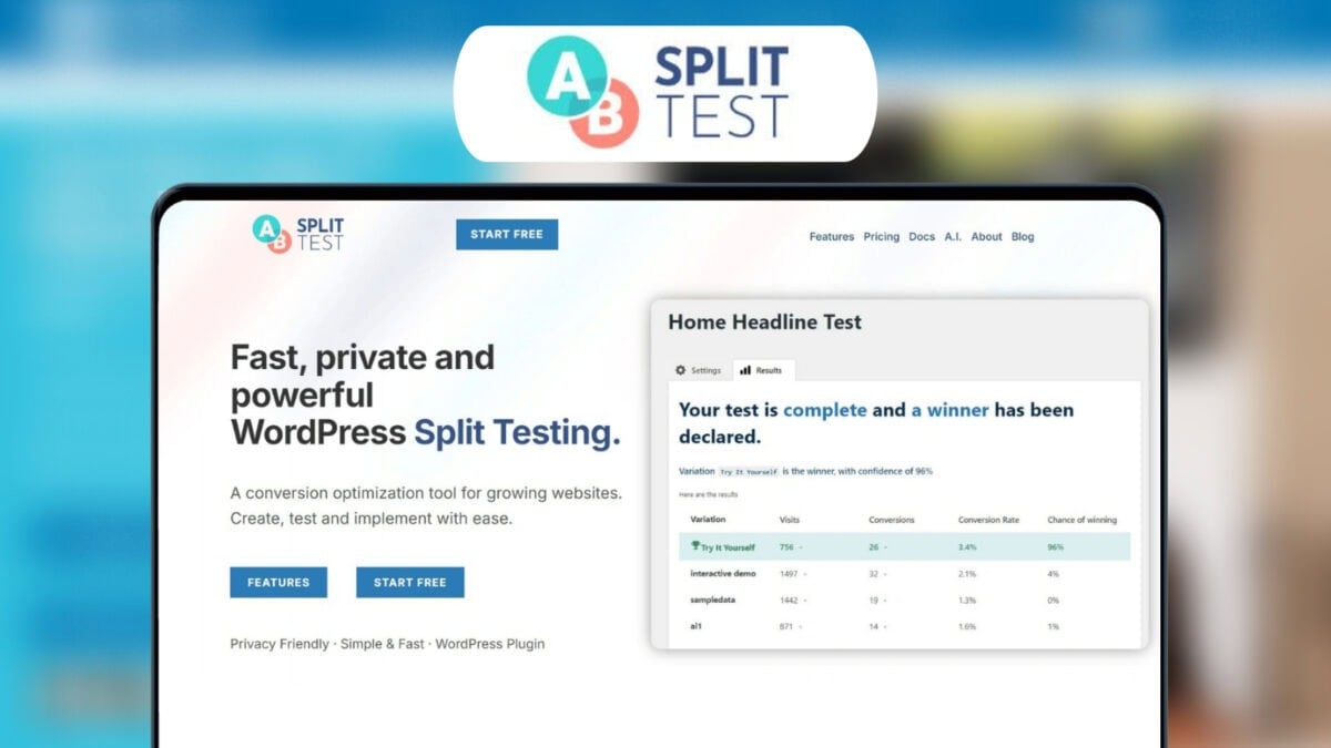 AB Split Test Lifetime Deal 🚀 Skyrocket Conversions with Ultimate Testing