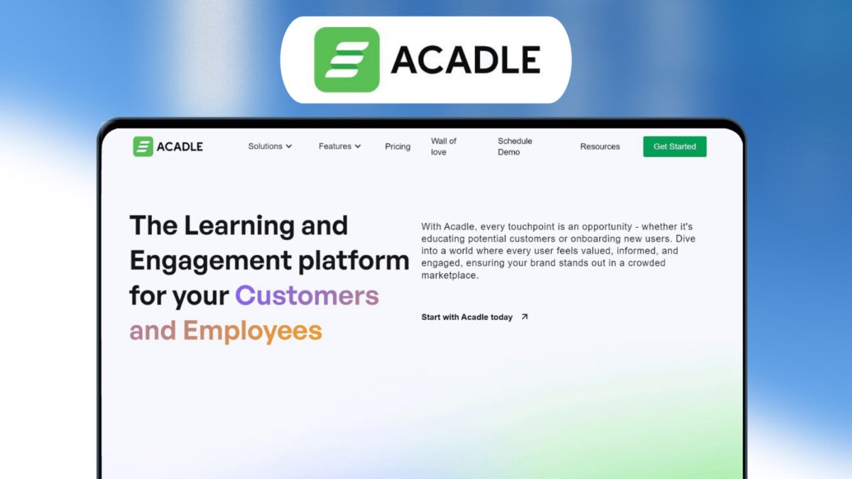 Acadle Lifetime Deal Learning And Engagement Platform | Lifetimo.com