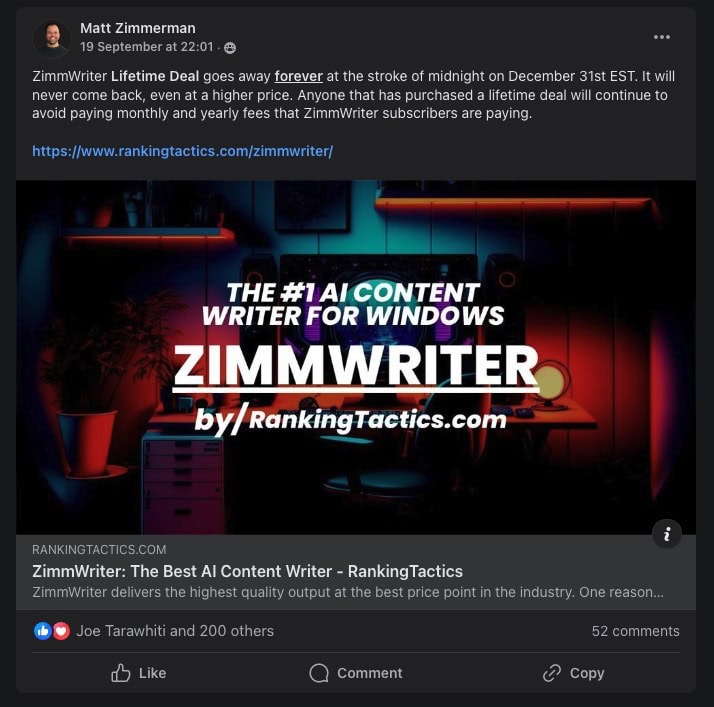 ZimmWriter Lifetime Deal & Review - $15 Extra OFF with code: SPECIAL15