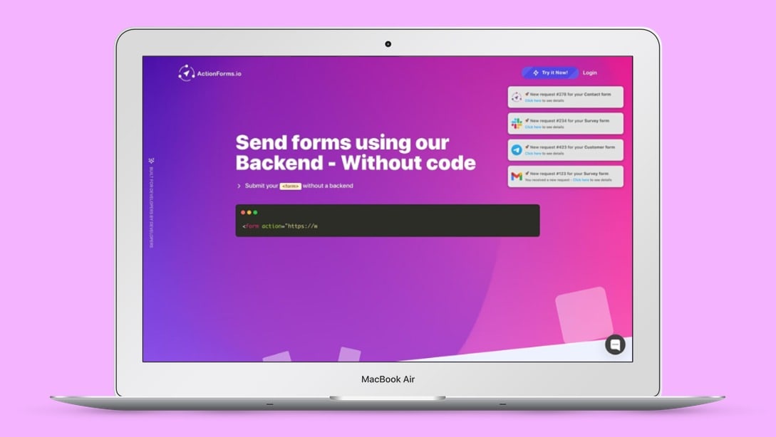 ActionForms.io | Lifetimo.com