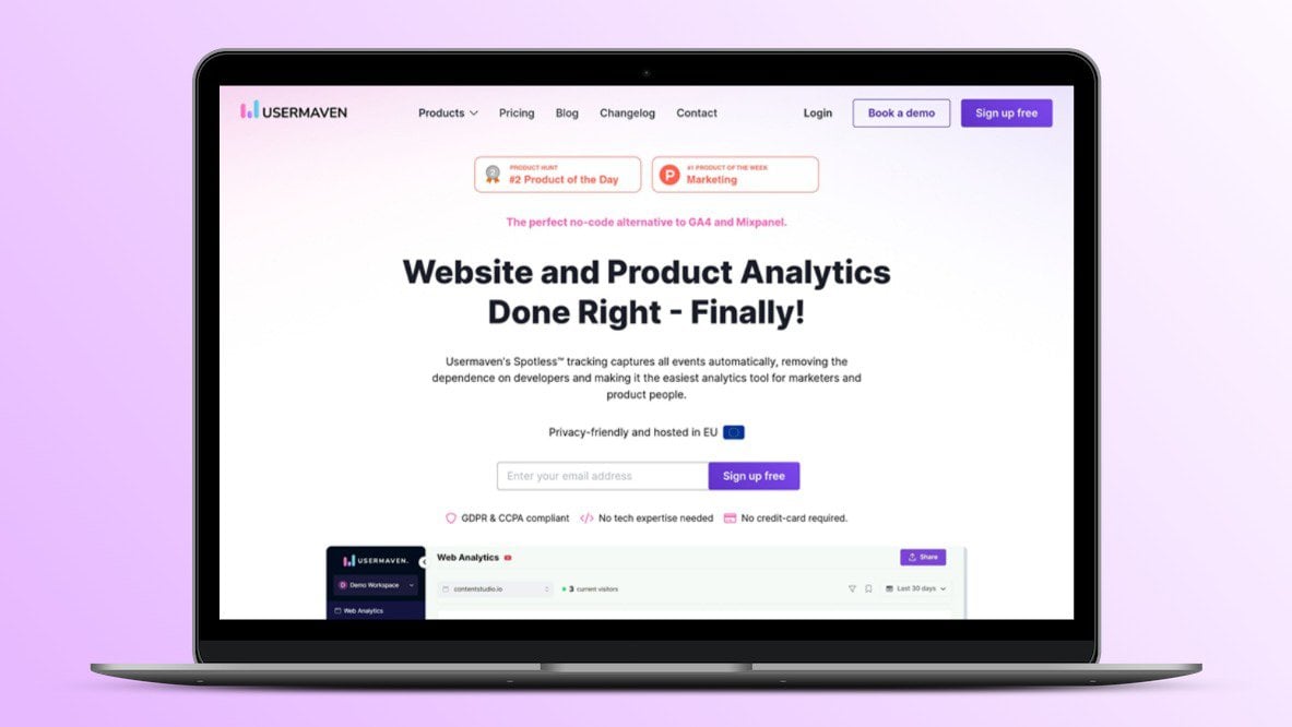 Usermaven 📈 Privacy-friendly Real-time Web Analytics & Product Insights | Lifetimo.com