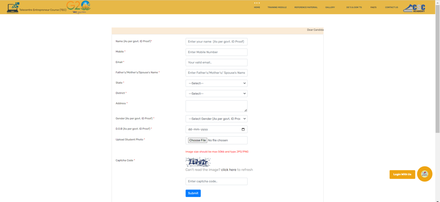 CSC Registration & Application Process 2024 All Details