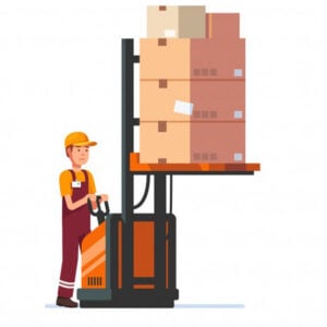 STAXX Semi Electric Stacker PWS15S-3300 – MHE Ltd