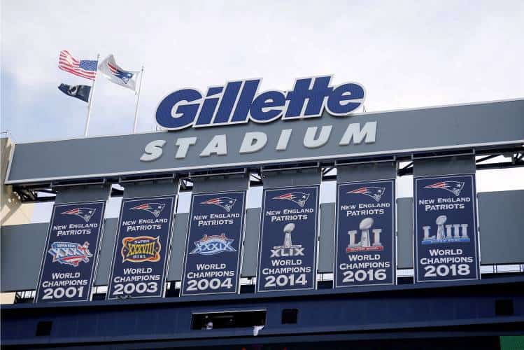 Gillette Stadium (The Razor), History, Design, Location