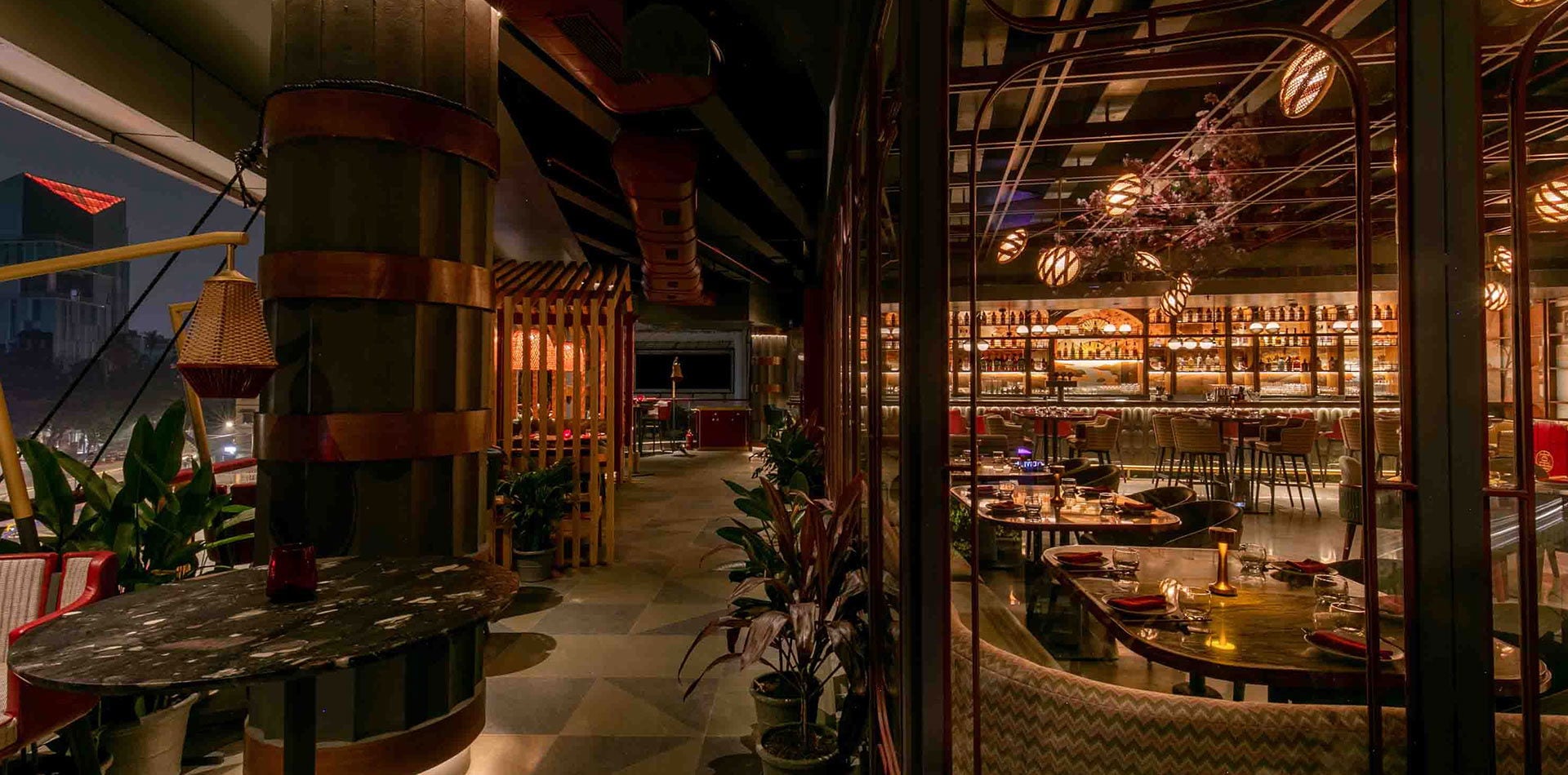 Best Awe-inspiring Foo Bandra Restaurant Interiors By SMA