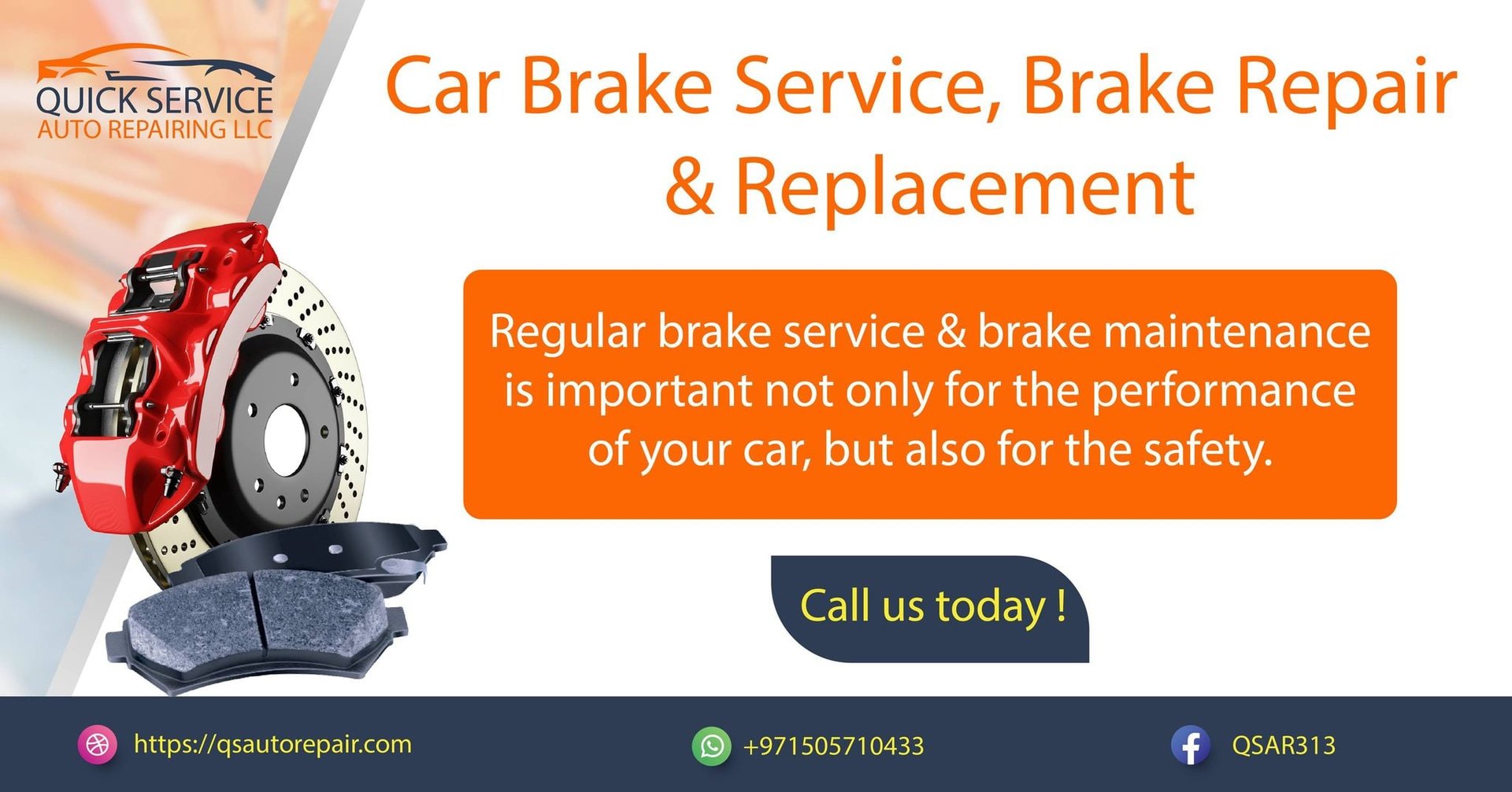 Car Repair Service & Auto Repair Garage In Dubai - Quick Service Auto ...