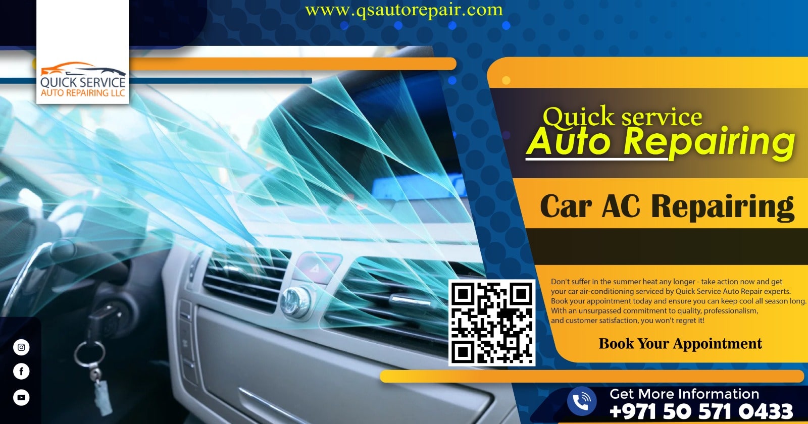 Car Repair Service & Auto Repair Garage In Dubai - Quick Service Auto ...