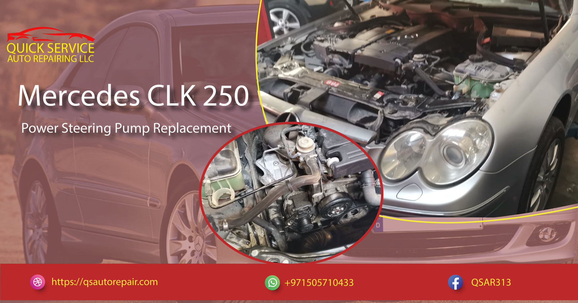 Car Power Steering Repair Service | Car Steering Repair Dubai - Quick ...