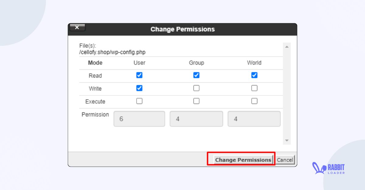 How To Set Wp-Config.Php To Writable On Your Wordpress Website?