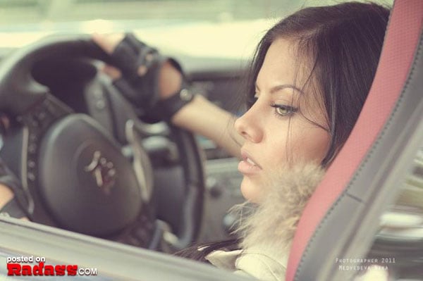 Girls, cars, girls and cars. It's too amazing.