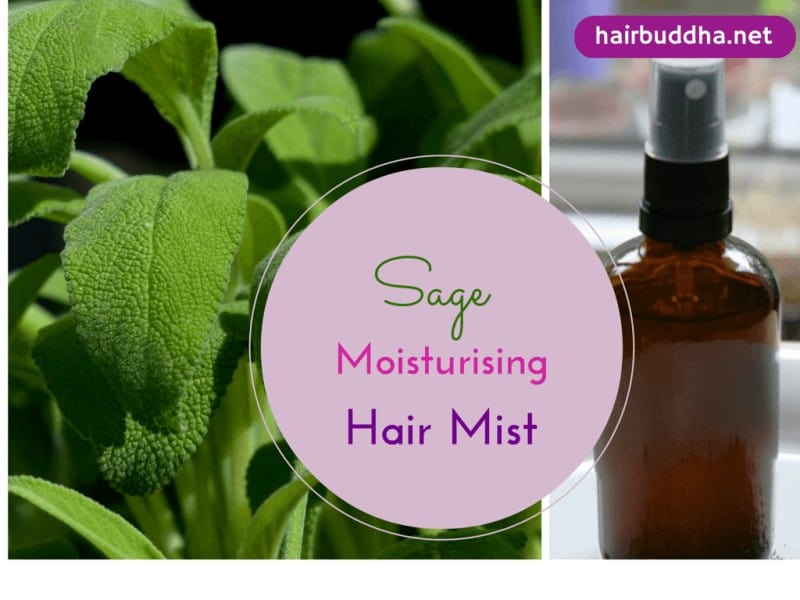 DIY Sage Hair Mist: Moisturize & Shine - hair buddha