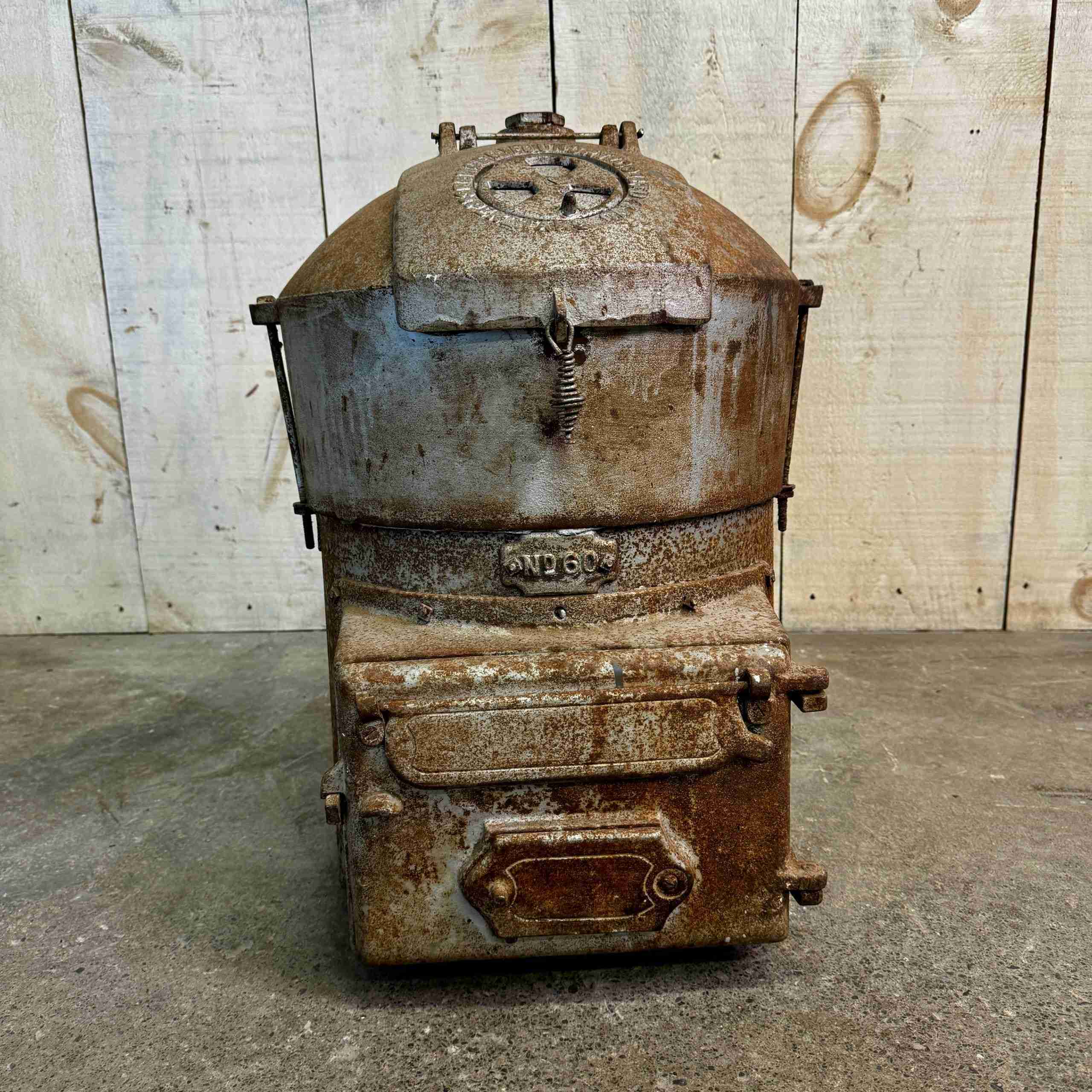 Antique Coal Fired Water Heater - Historic House Salvage