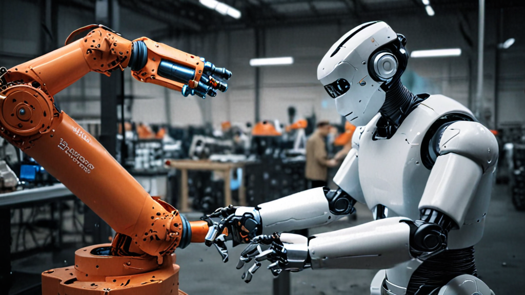 L'impact des robots humanoïdes sur l'emploi dans les usines industrielles