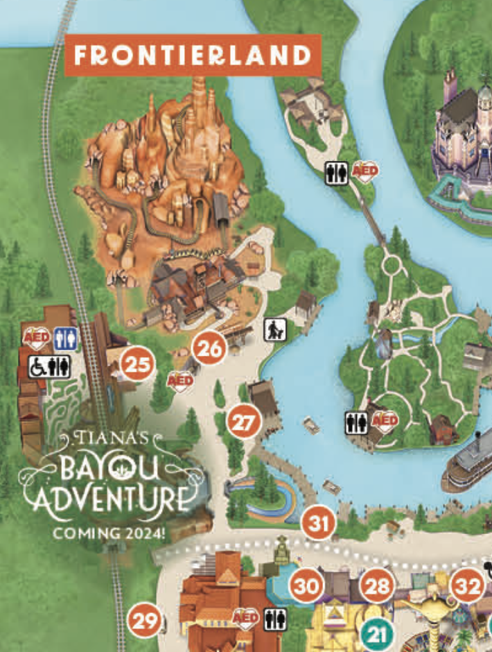 2024 Magic Kingdom Map - Walt Disney World - WDW Magazine