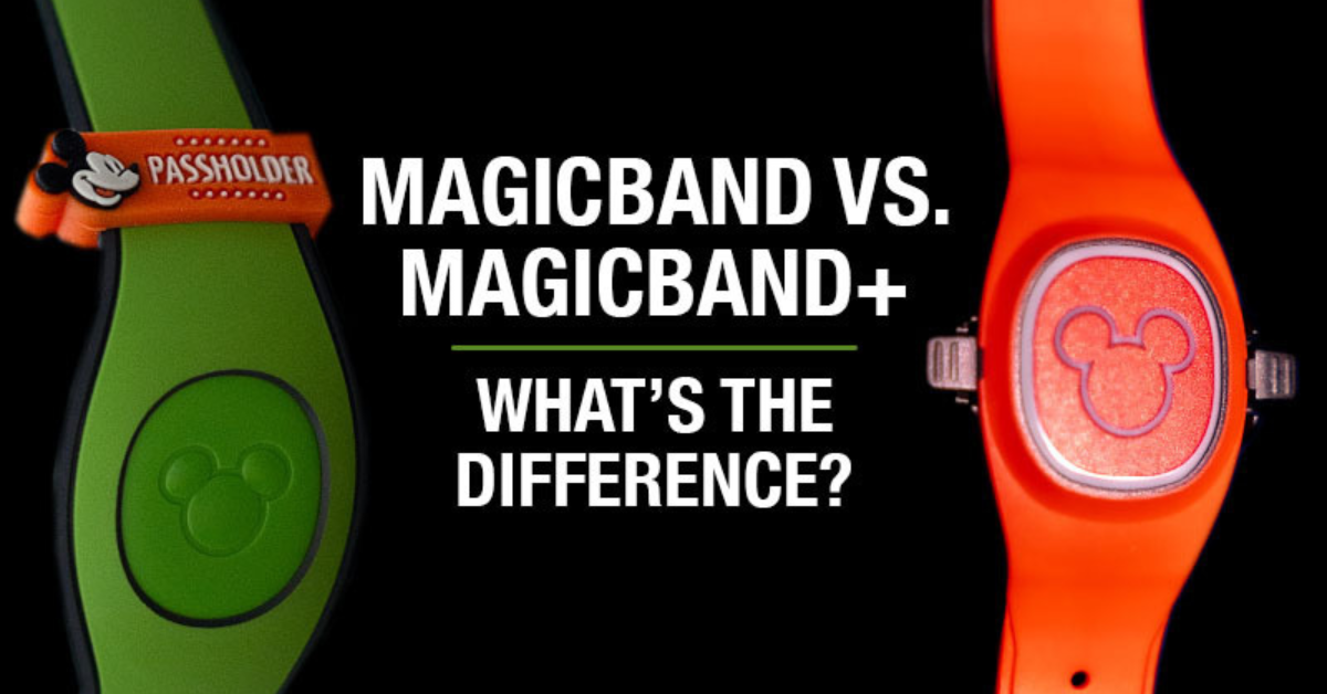 MagicBand vs MagicBand+: What's the Difference? - WDW Magazine