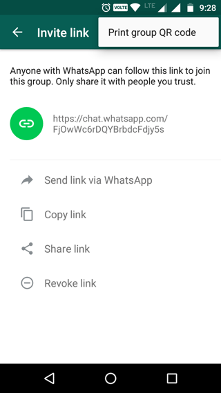 Let People Join your Public WhatsApp Group by Scanning QR Code