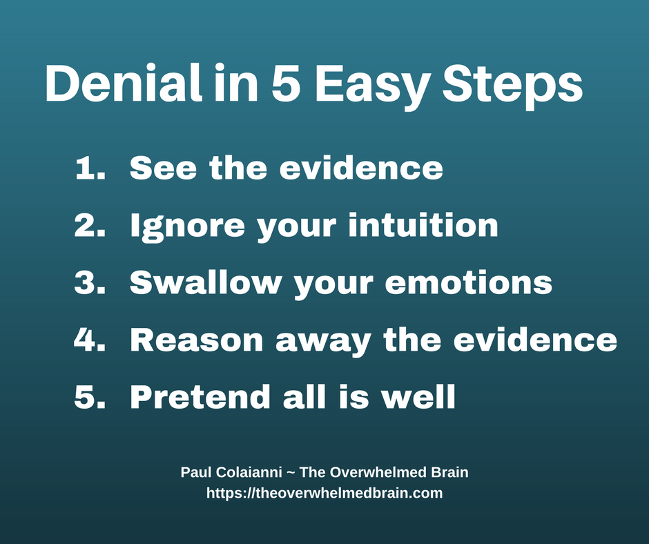 Stop Justifying Your Poisonous Beliefs - The Curse of Denial - The ...